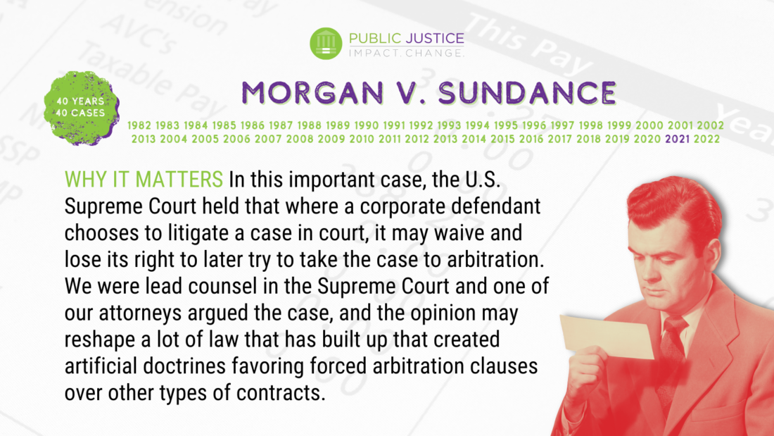 40 Years 40 Cases | Public Justice