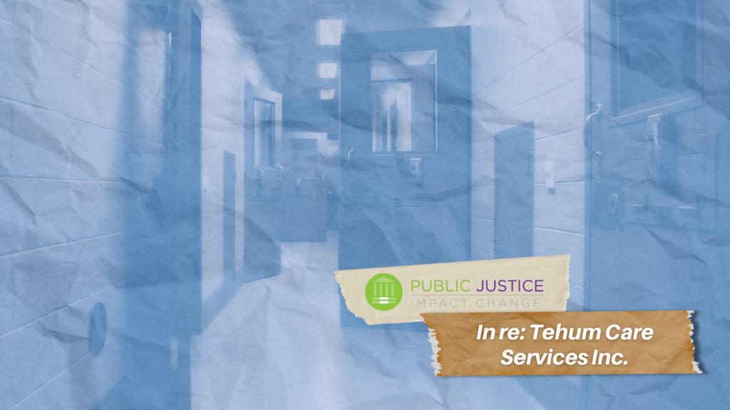 In Re Tehum Care Services, Inc. (f/k/a Corizon Health Services ...